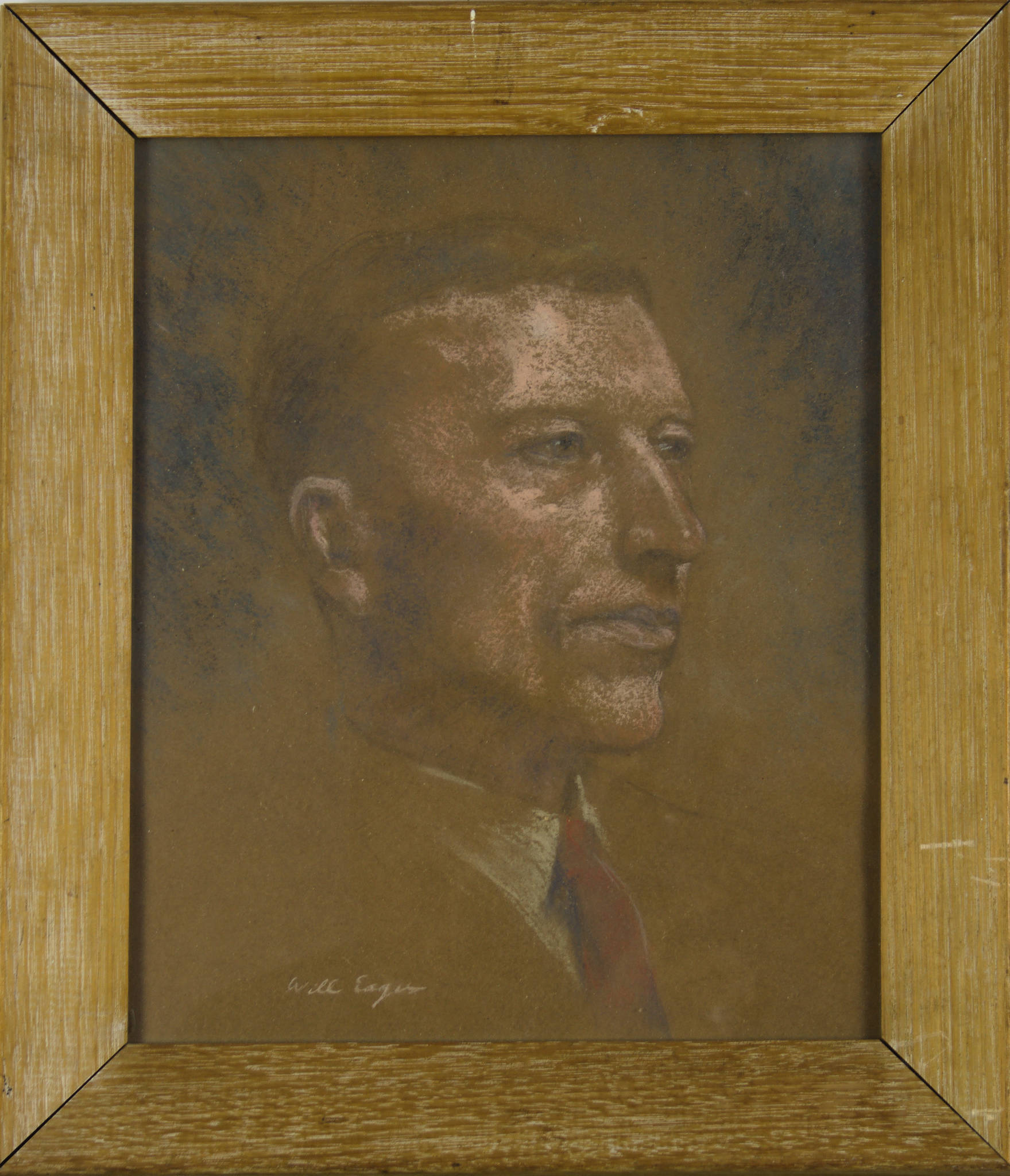 William EAGER Untitled (Portrait)original signed painting art | eBay